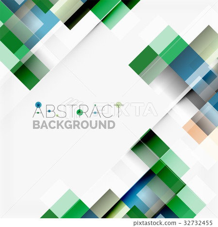 Abstract blocks template design background, simple - Stock Illustration ...