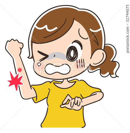 Insect bites - Stock Illustration [32744075] - PIXTA