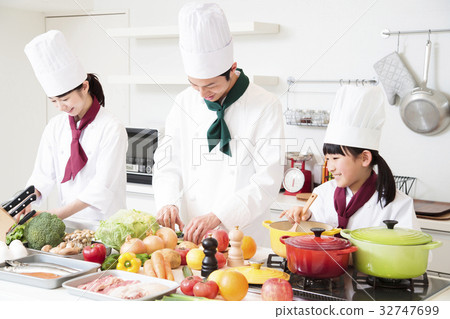 Chef cook workplace experience cooking cooking... - Stock Photo ...