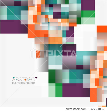 Abstract blocks template design background, simple - Stock Illustration ...
