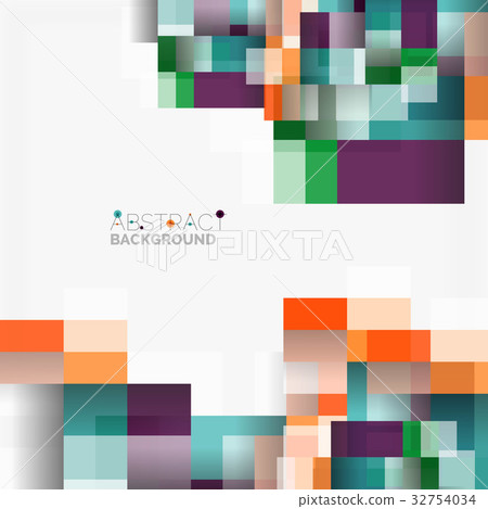 Abstract blocks template design background, simple - Stock Illustration ...