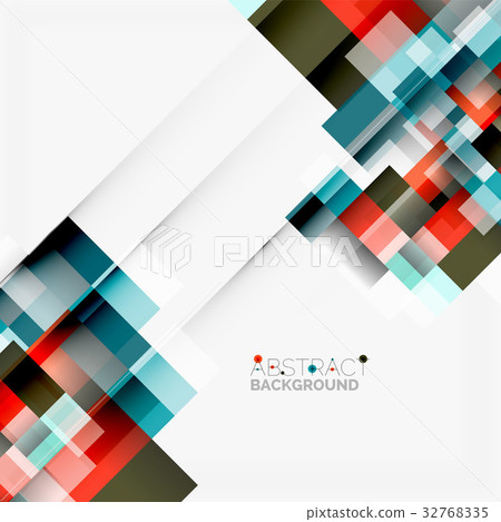 Abstract blocks template design background, simple - Stock Illustration ...