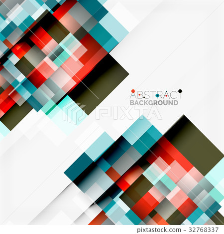 Abstract blocks template design background, simple - Stock Illustration ...