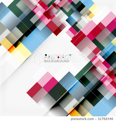 Abstract blocks template design background, simple - Stock Illustration ...