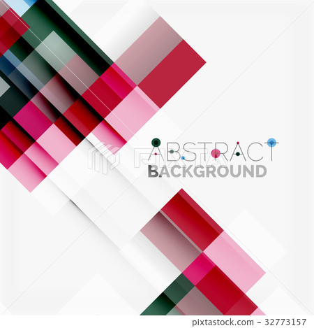 Abstract blocks template design background, simple - Stock Illustration ...
