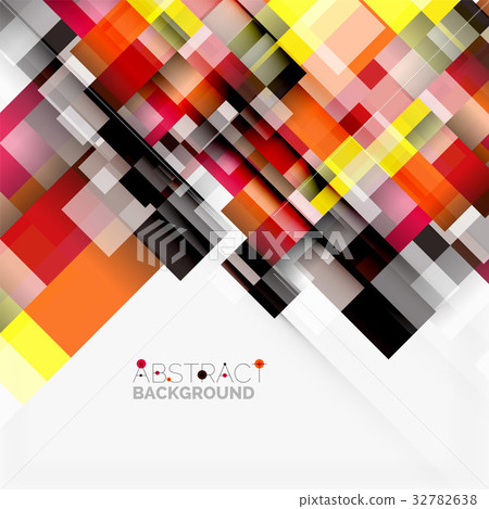 Abstract blocks template design background, simple - Stock Illustration ...