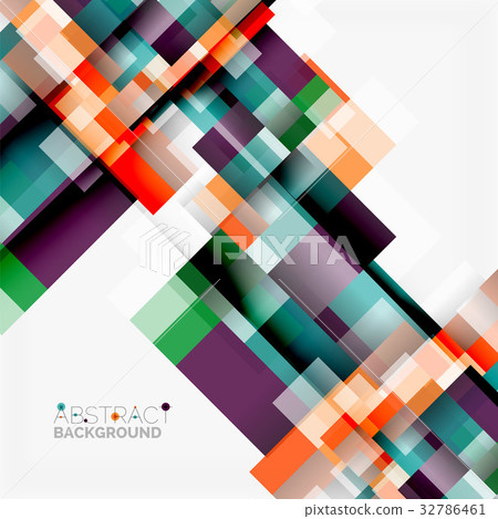 Abstract blocks template design background, simple - Stock Illustration ...