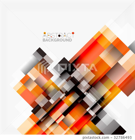 Abstract blocks template design background, simple - Stock Illustration ...