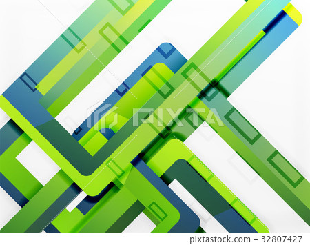 Rectangle tube elements, vector background - Stock Illustration ...