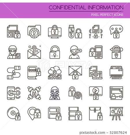 Confidantial Information - Stock Illustration [32807624] - PIXTA