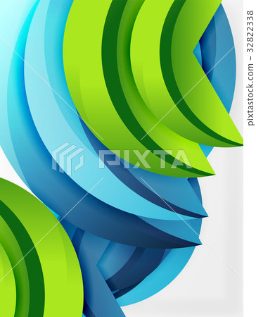 3D wave design - Stock Illustration [32822338] - PIXTA