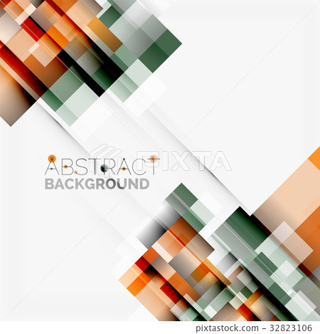 Abstract blocks template design background, simple - Stock Illustration ...