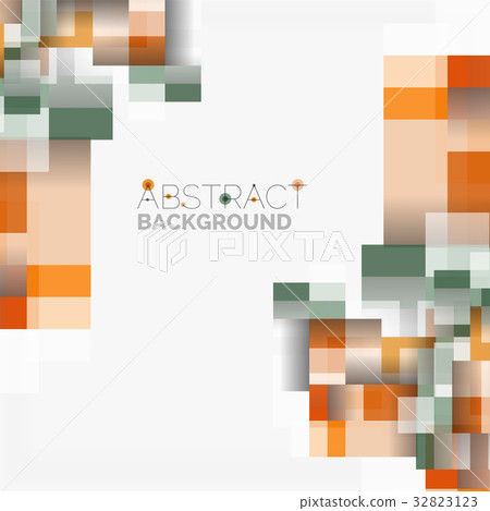 Abstract blocks template design background, simple - Stock Illustration ...