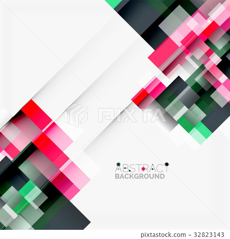 Abstract blocks template design background, simple - Stock Illustration ...