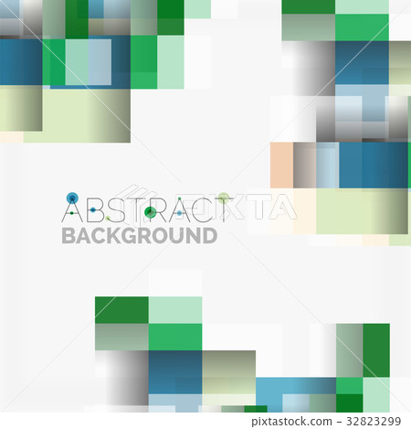 Abstract blocks template design background, simple - Stock Illustration ...