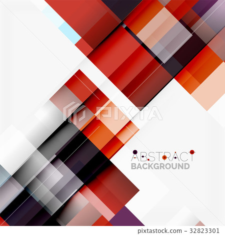 Abstract blocks template design background, simple - Stock Illustration ...