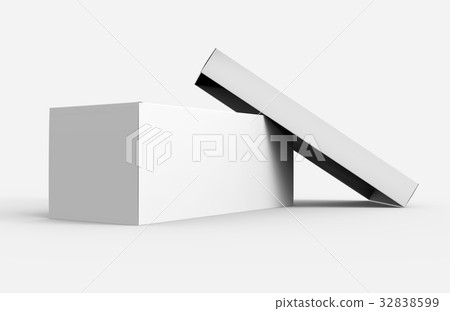 one blank paper white box - Stock Illustration [32838599] - PIXTA