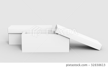 blank paper boxes - Stock Illustration [32838613] - PIXTA