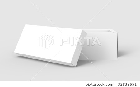 one blank paper white box - Stock Illustration [32838651] - PIXTA