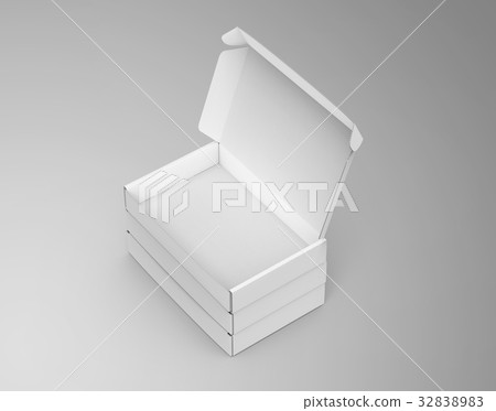 Blank tuck top box template - Stock Illustration [32838983] - PIXTA