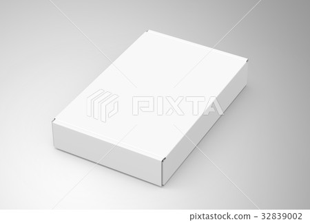 Blank tuck top box template - Stock Illustration [32839002] - PIXTA