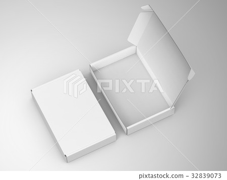 Blank tuck top box template - Stock Illustration [32839073] - PIXTA