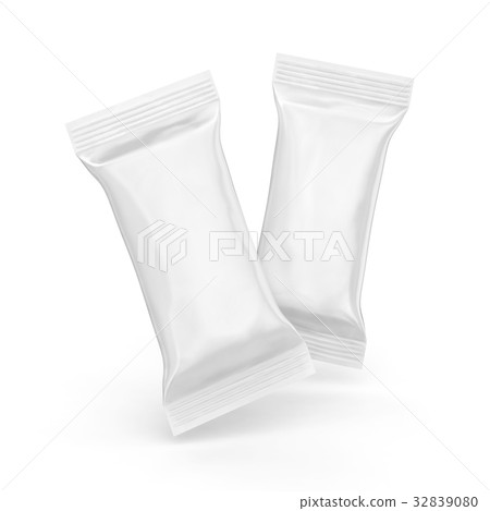 Blank food package mockup - Stock Illustration [32839080] - PIXTA