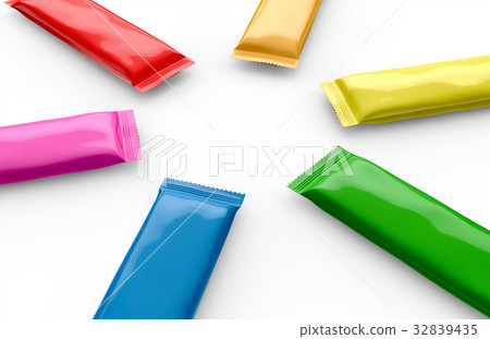 Blank food package mockup - Stock Illustration [32839435] - PIXTA