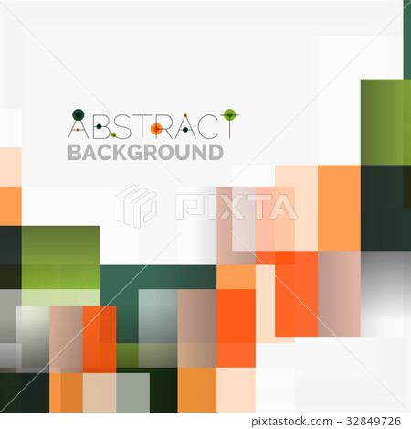 Abstract blocks template design background, simple - Stock Illustration ...