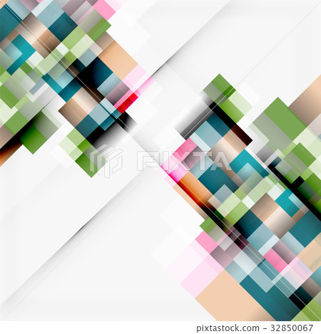 Abstract blocks template design background, simple - Stock Illustration ...