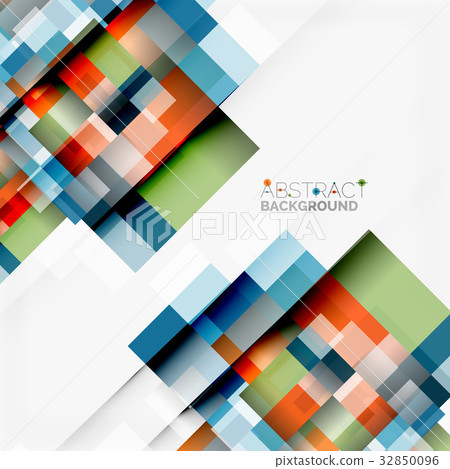 Abstract blocks template design background, simple - Stock Illustration ...