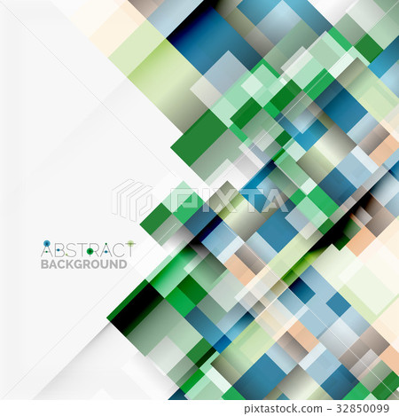 Abstract blocks template design background, simple - Stock Illustration ...