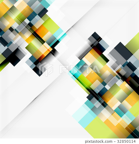 Abstract blocks template design background, simple - Stock Illustration ...