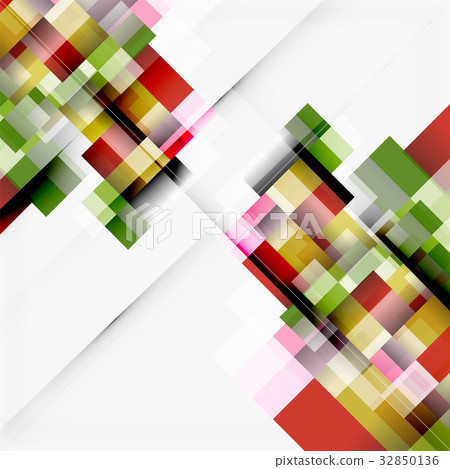 Abstract blocks template design background, simple - Stock Illustration ...