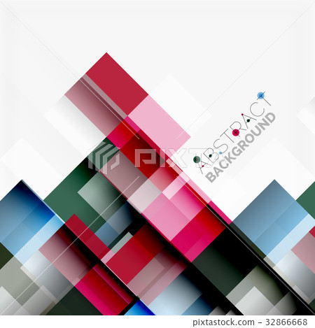 Abstract blocks template design background, simple - Stock Illustration ...