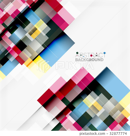 Abstract blocks template design background, simple - Stock Illustration ...