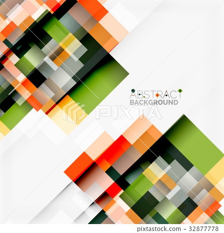 Abstract blocks template design background, simple - Stock Illustration ...