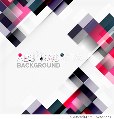 Abstract blocks template design background, simple - Stock Illustration ...