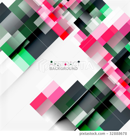 Abstract blocks template design background, simple - Stock Illustration ...