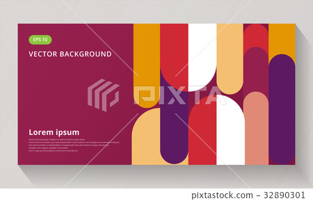 Abstract background composition elements template - Stock Illustration ...