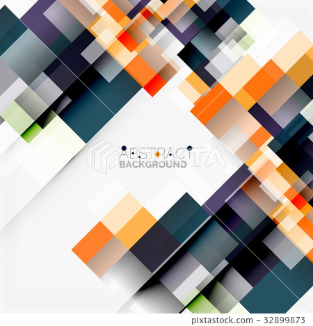 Abstract blocks template design background, simple - Stock Illustration ...