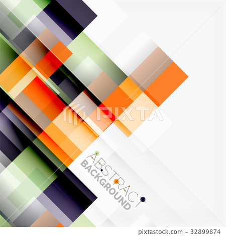 Abstract blocks template design background, simple - Stock Illustration ...
