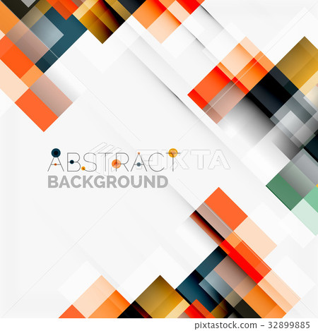 Abstract blocks template design background, simple - Stock Illustration ...