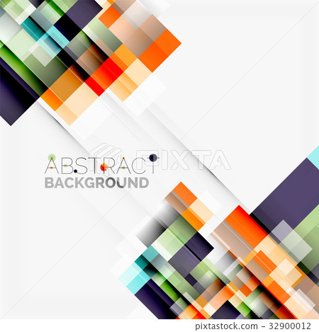 Abstract blocks template design background, simple - Stock Illustration ...
