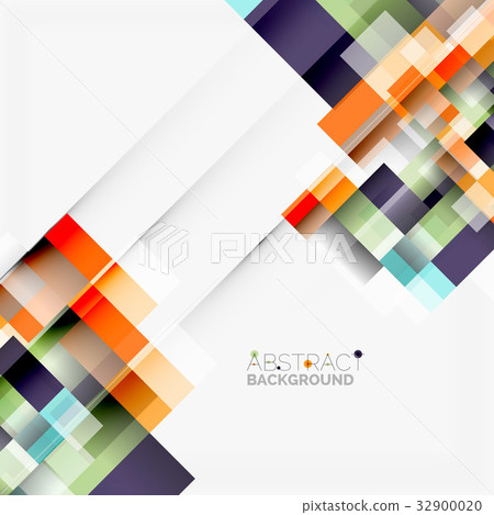 Abstract blocks template design background, simple - Stock Illustration ...
