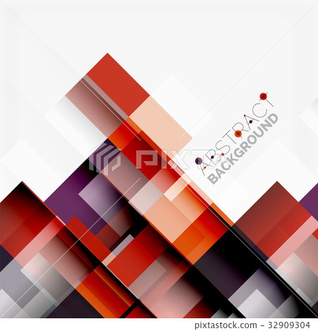 Abstract blocks template design background, simple - Stock Illustration ...