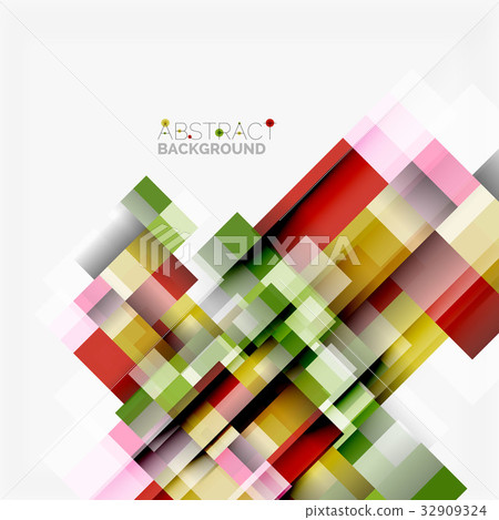 Abstract blocks template design background, simple - Stock Illustration ...