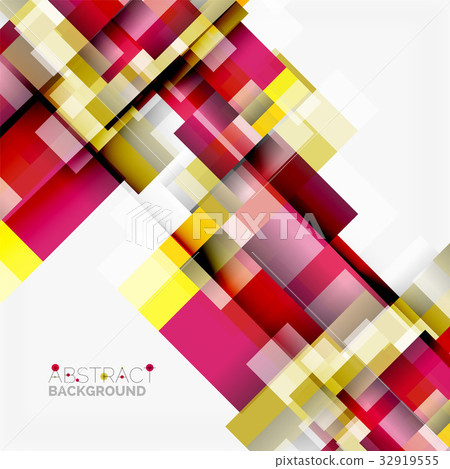 Abstract blocks template design background, simple - Stock Illustration ...
