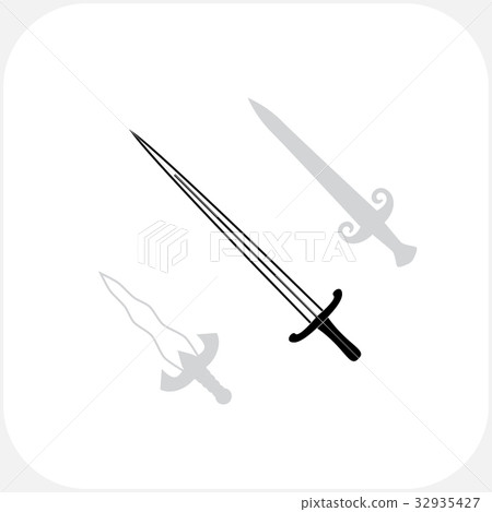 Knives Sharp Blades Symbols - Stock Illustration [32935427] - PIXTA