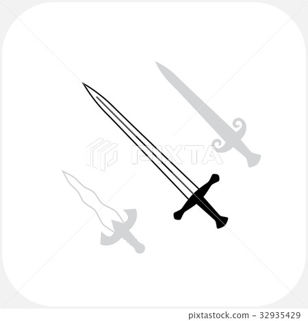 Knives Sharp Blades Symbols - Stock Illustration [32935429] - PIXTA